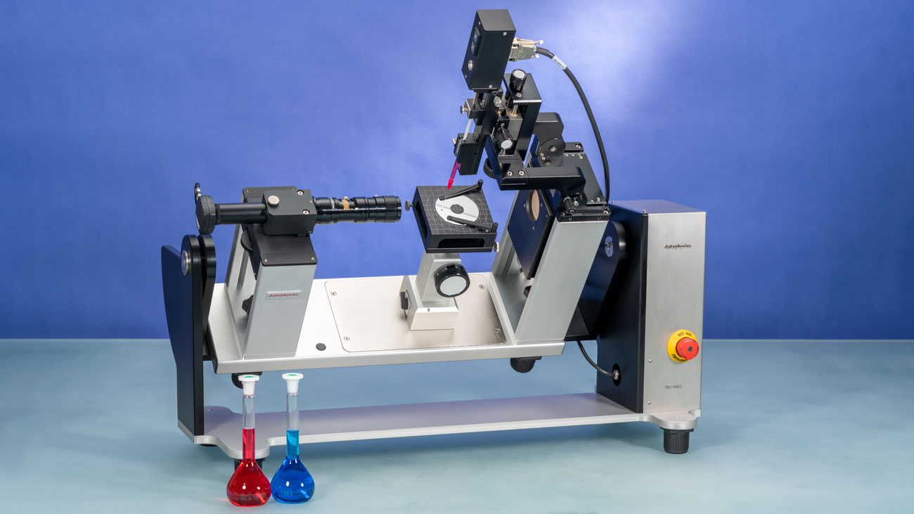 OCA Optical contact angle goniometers and drop shape analysis systems ...