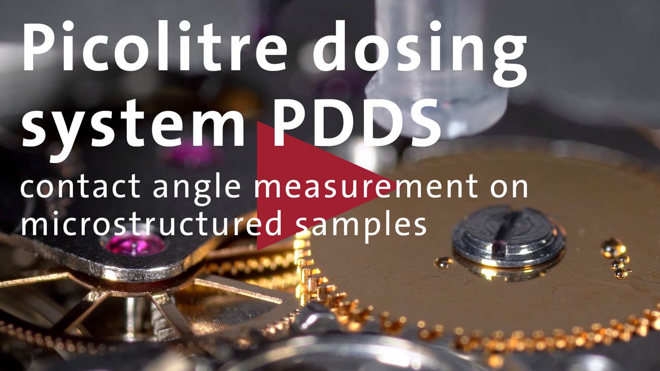 OCA Optical contact angle measuring and contour analysis systems ...